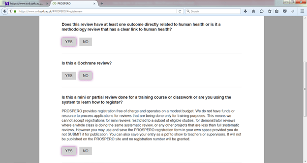 How to register your systematic review on PROSPERO – for Newbies ...