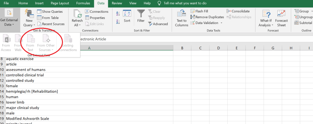How to Screen Articles and Extract Data for A Systematic Review ...